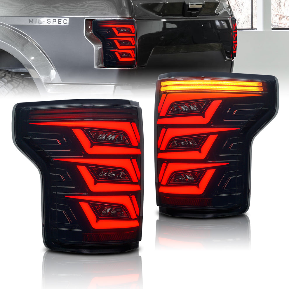 Archaic LED Car Lights | Tail Lights Assembly For Ford F-150 2015-2020 ...